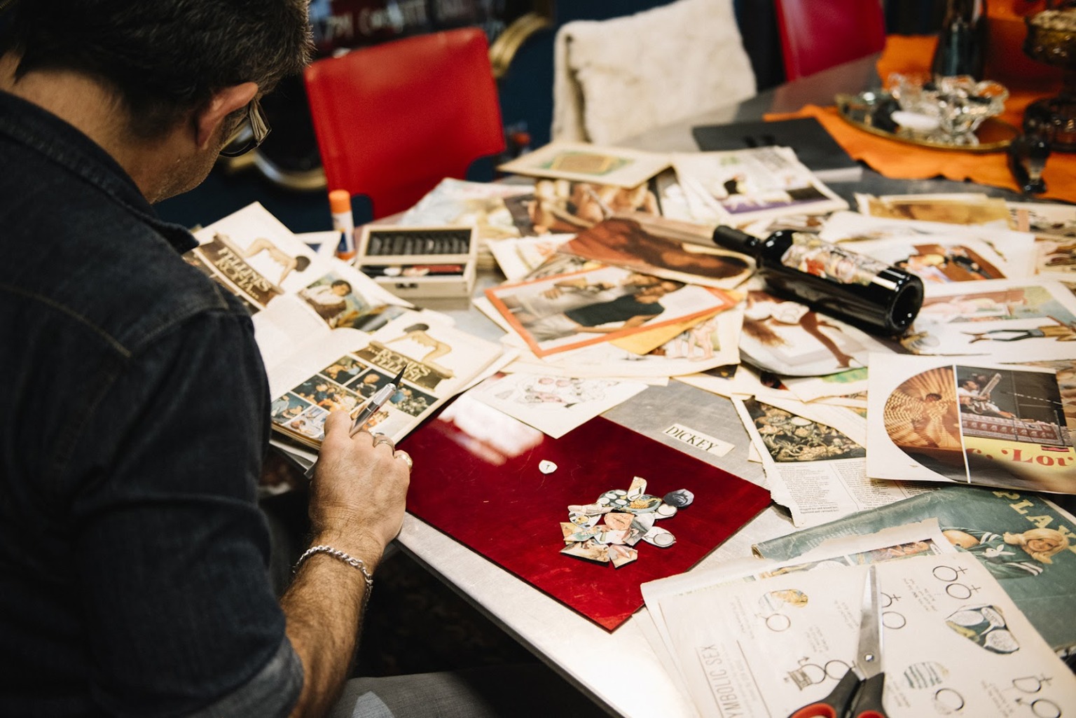 Realm Cellars - Bergin Glass Screen Printing & Etching