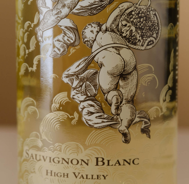 Two Angels - Bergin Glass Screen Printing & Etching